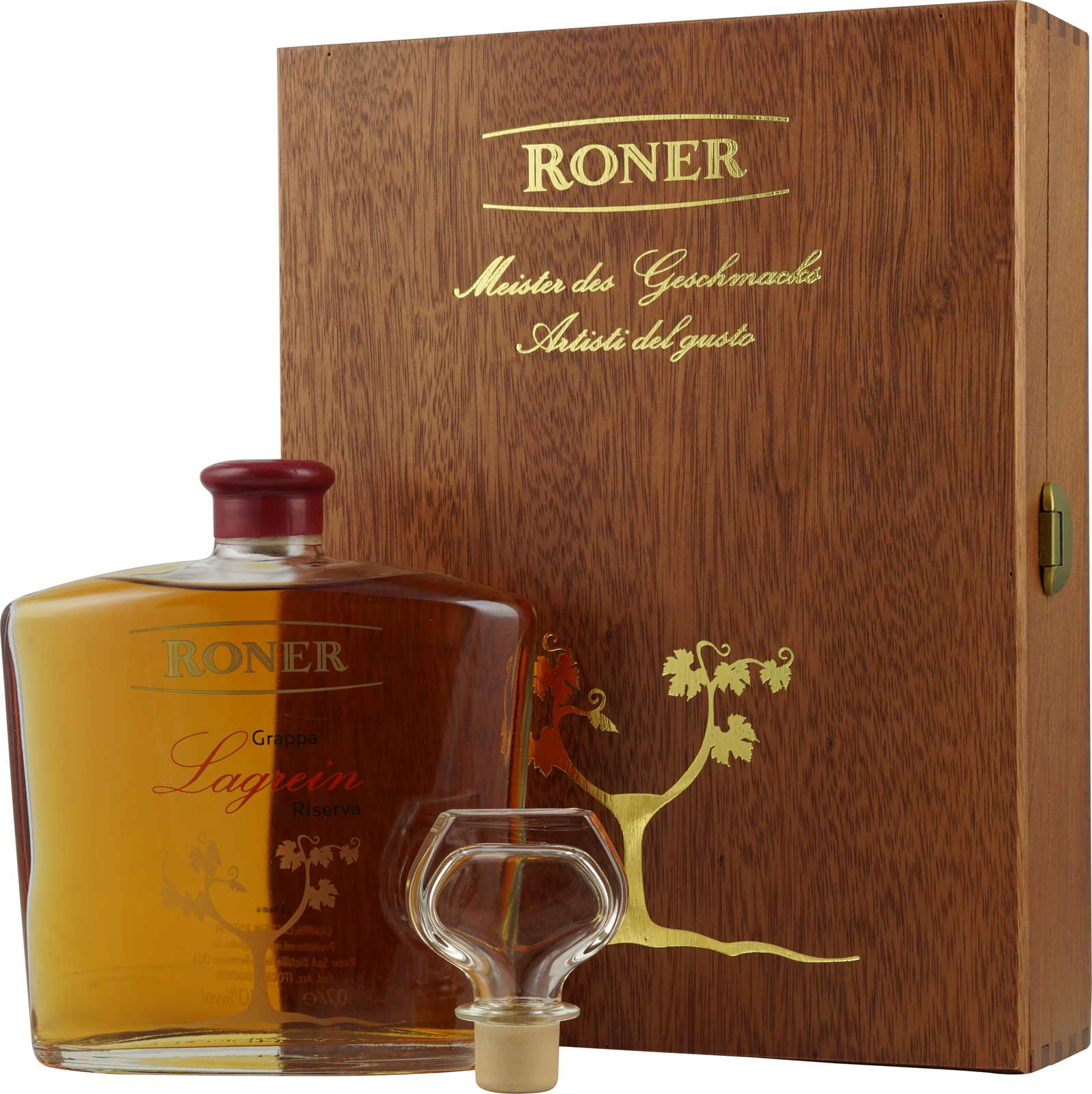 Roner Grappa Lagrein Riserva 0,7 Liter 40 % Vol.