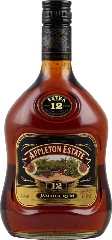 Appleton 12 vom Appleton Estate kommt als feiner Jamaik