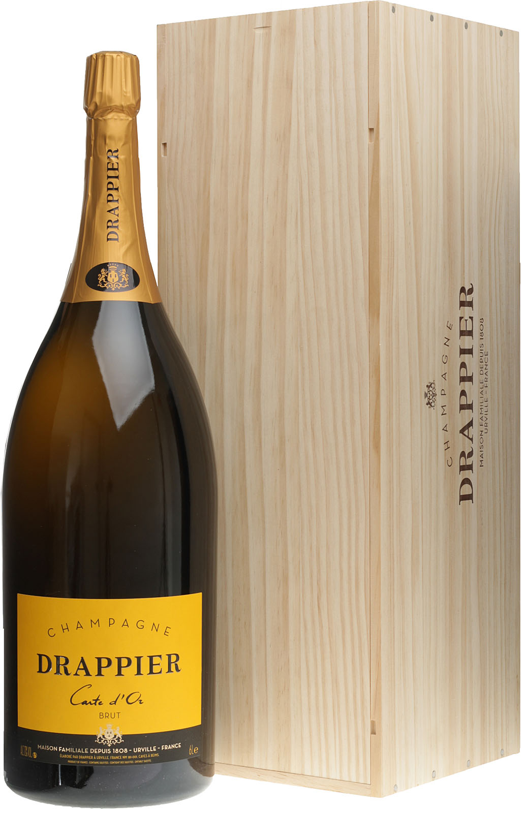 Drappier Brut Carte D´or Champagner Mathusalem