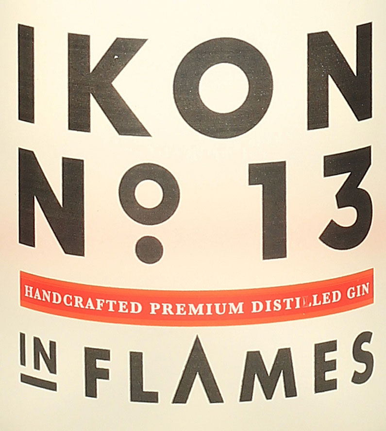 Ikon No.13 In Flames Premium Gin 0,5 Liter bei uns im S