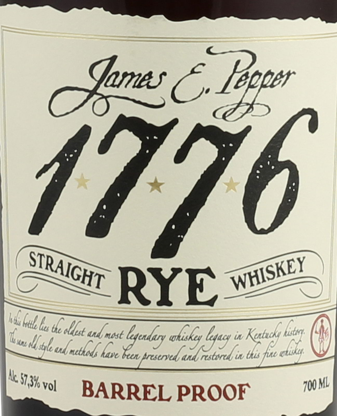 1776 Straight Rye Barrel Proof, neu