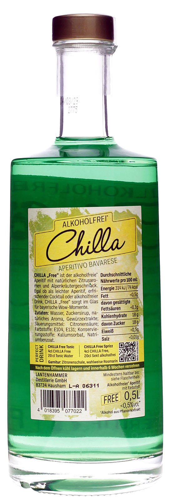 Chilla Bitter FREE hier bei uns im Onlineshop kaufen.