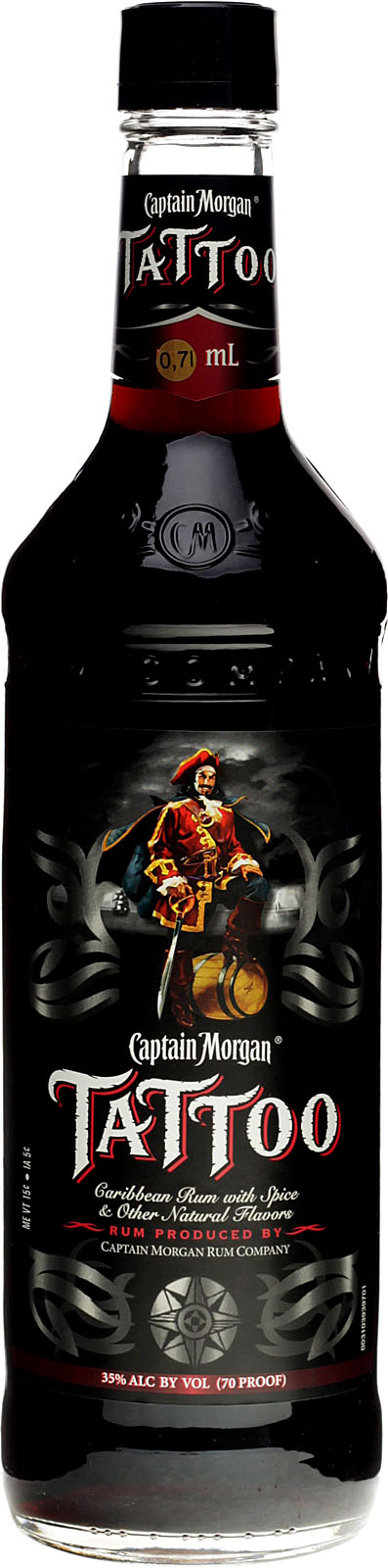 Captain Morgan Tattoo aus Puerto Rico hier im Shop