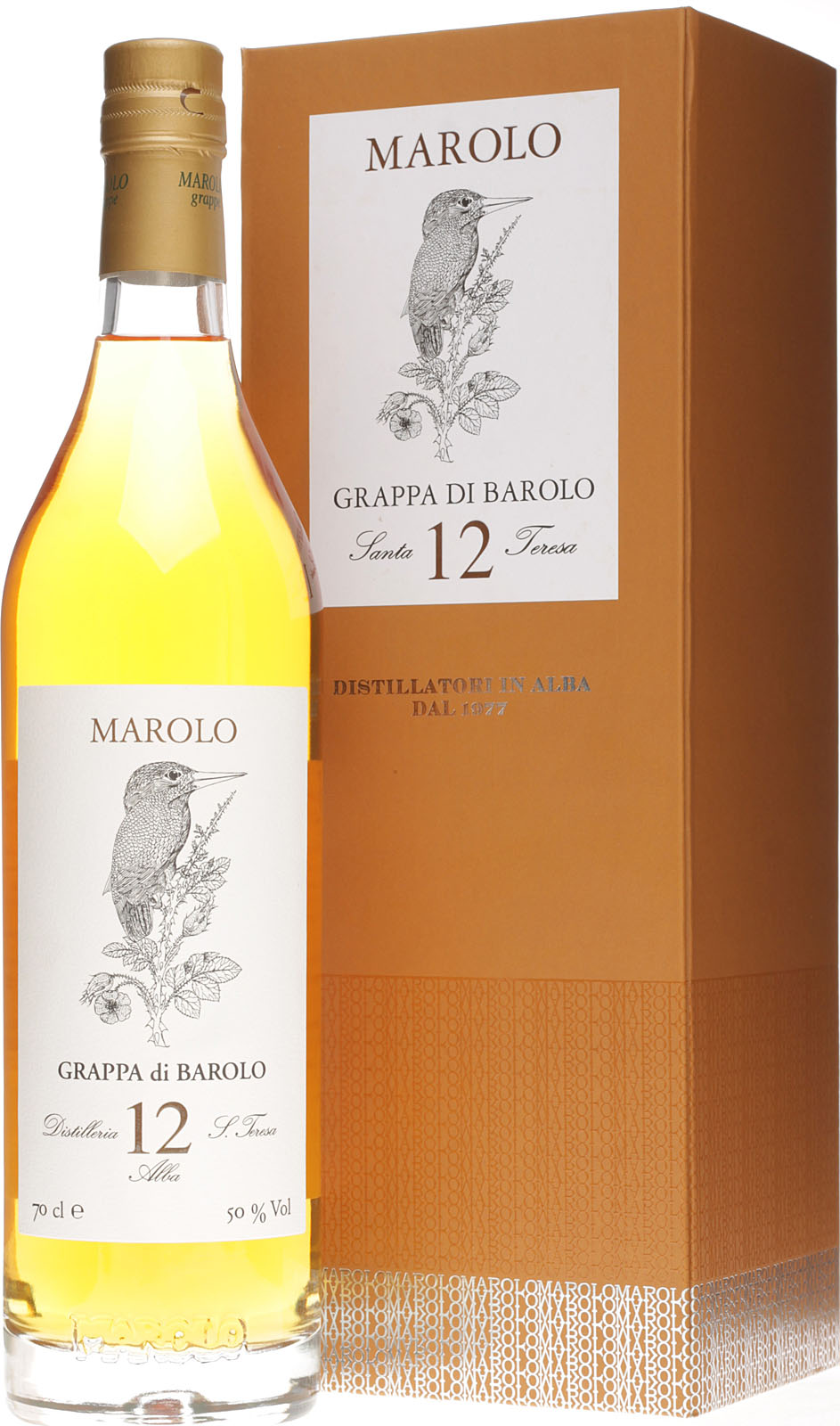 Marolo Grappa Barolo 12 Anni aus dem Piemont günstig ka