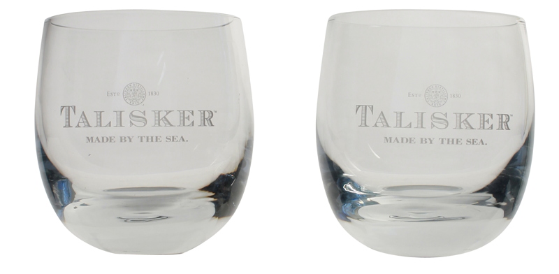 Talisker Rocking Glas mit rundem Boden von der Isle of
