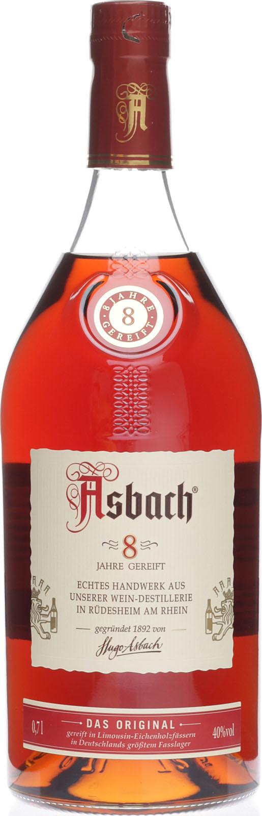 Asbach Privatbrand 8 Jahre New Edition hier im Shop