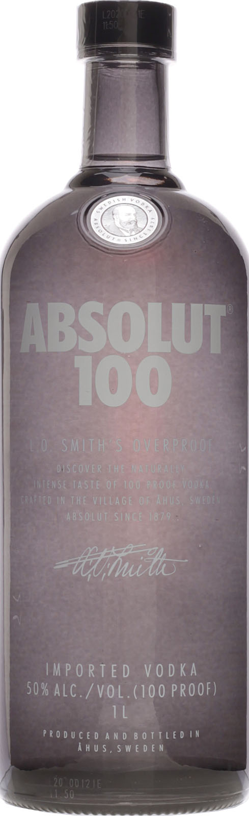 Absolut Black 100 Proof 1 Liter und 50 % Vol.