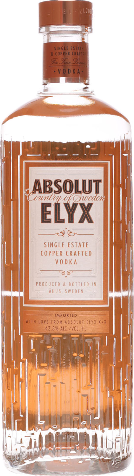 Absolut Elyx 1 Liter aus Schweden - Der Premium Vodka