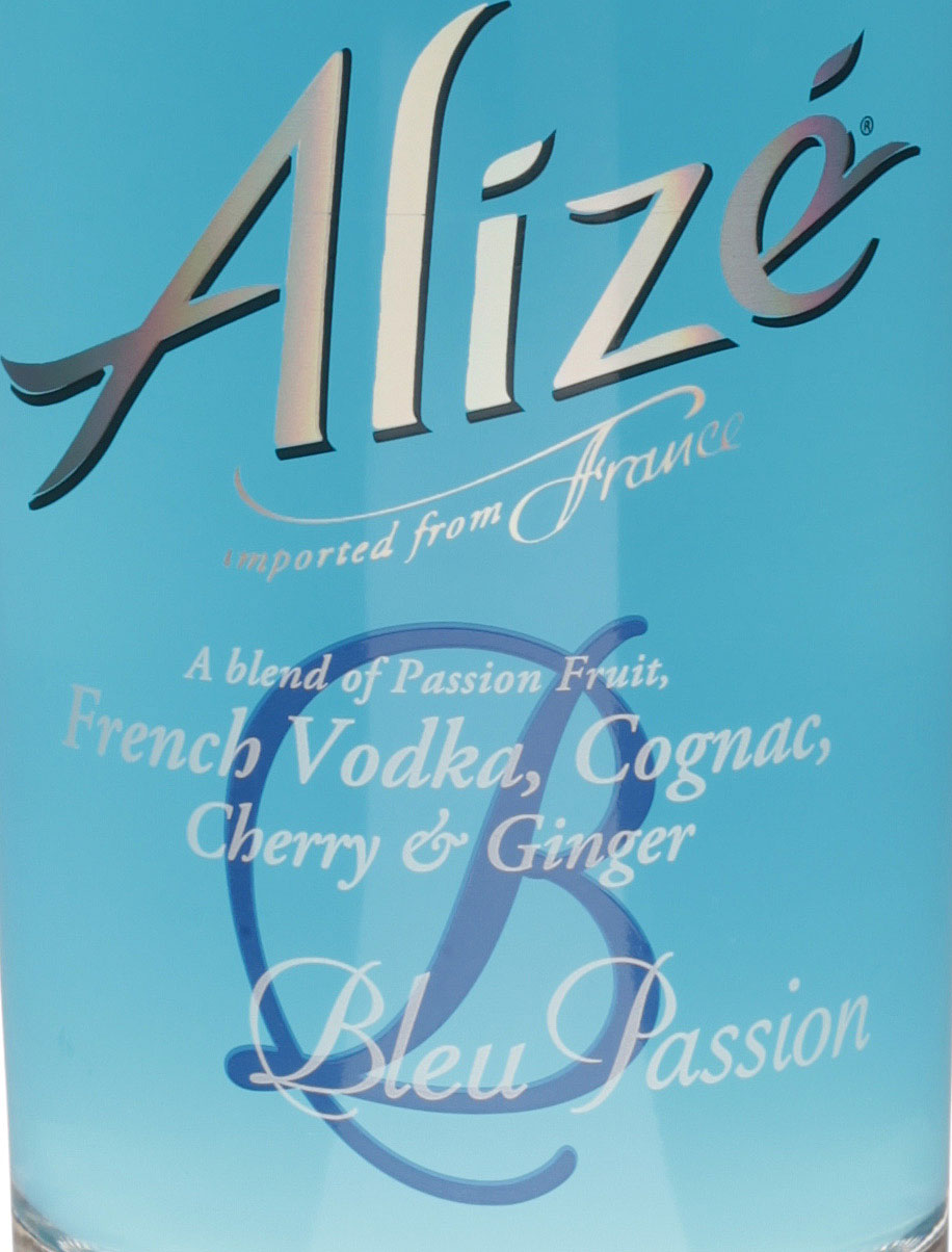 Alize Blue Likör die französische Spezialität