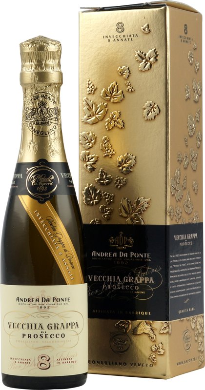 Andrea da Ponte Vecchia Grappa di Prosecco Miniatur
