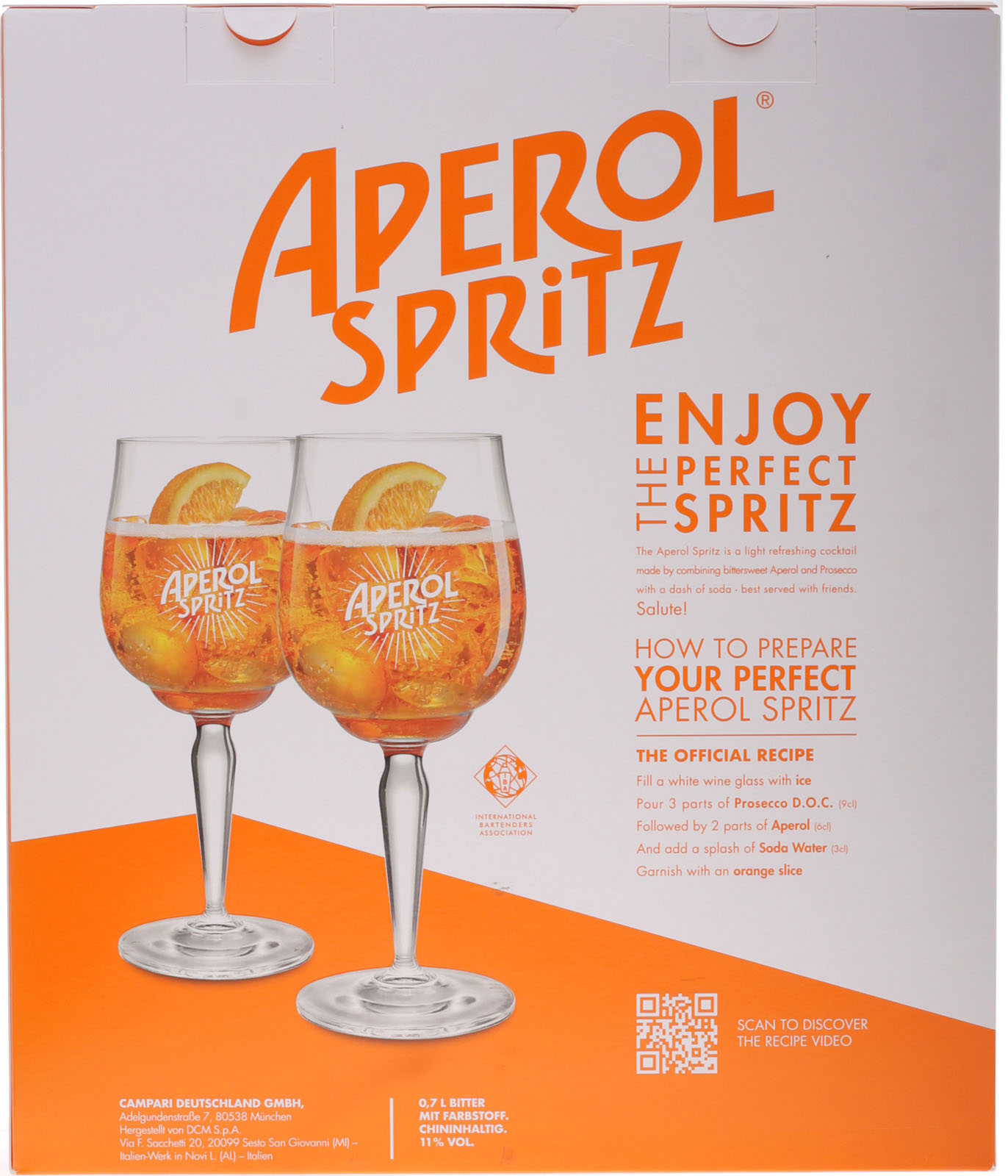 Aperol Aperitif Bitter, der Klassiker