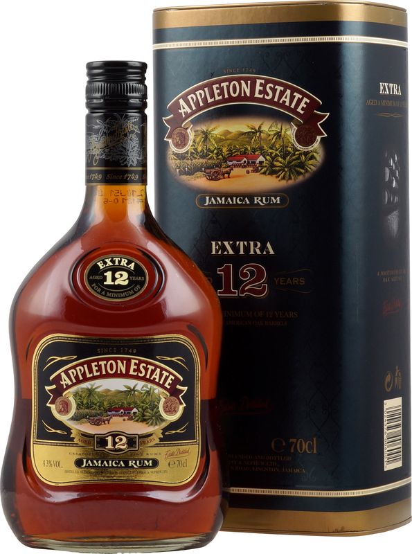 Appleton 12 vom Appleton Estate kommt als feiner Jamaika Rum im Shop