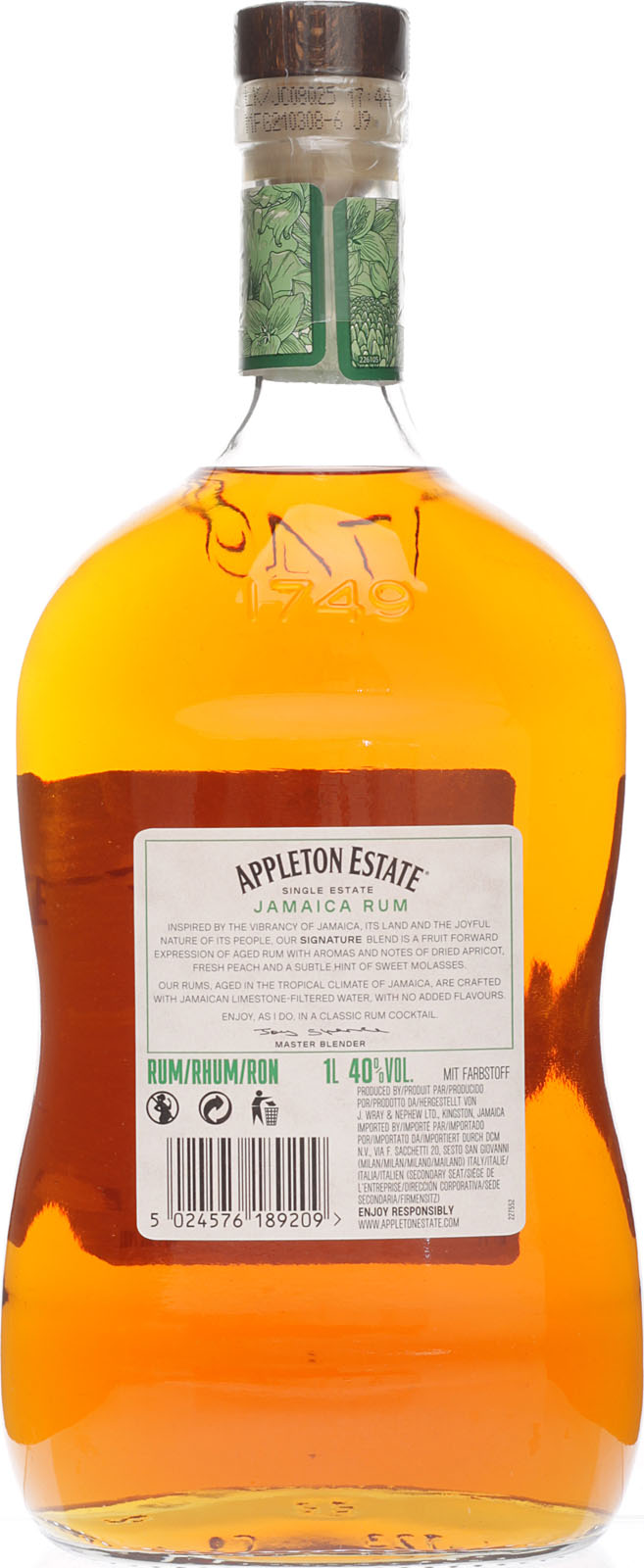 Appleton Estate Signature Blend Rum kommt als feiner Ja