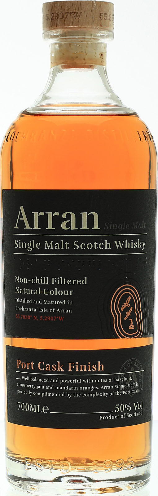 Arran Port Cask Whisky hier im großen Whisky Sortiment