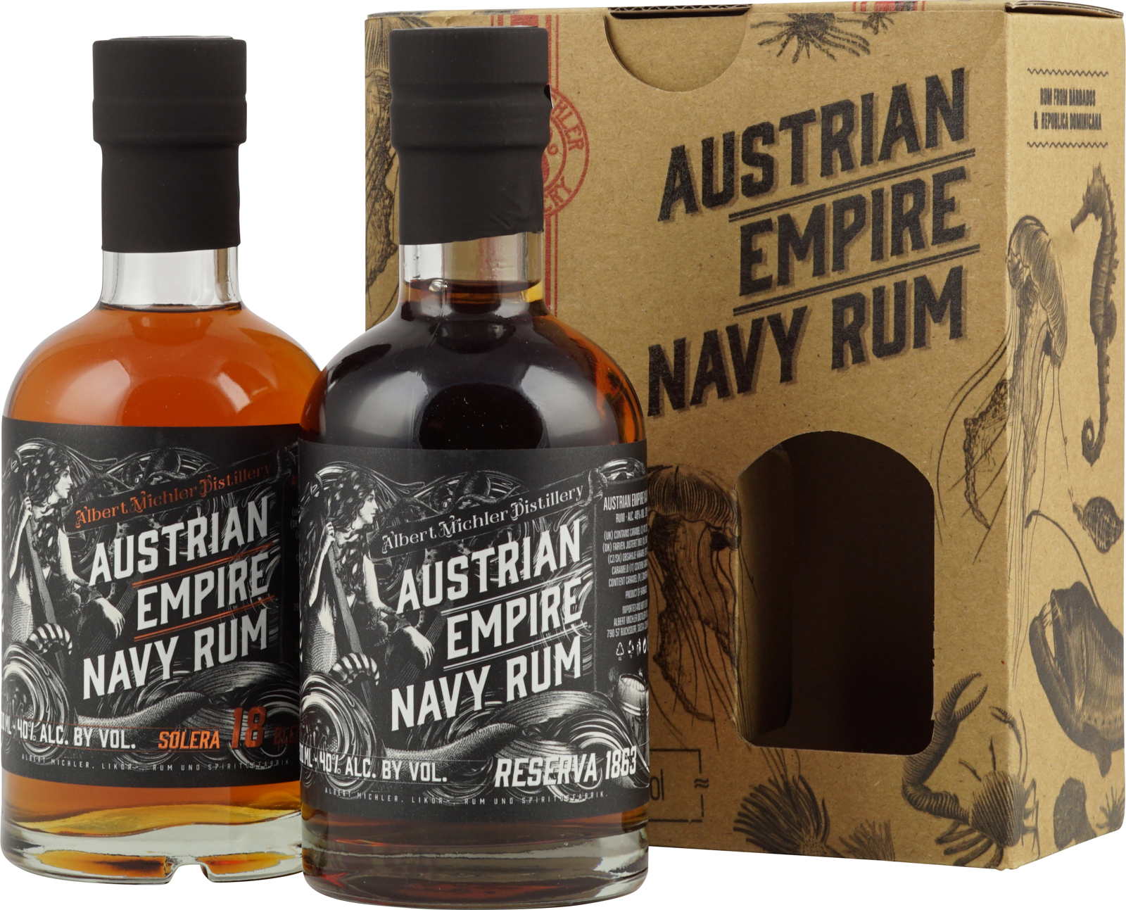 Austrian Empire Navy Rum Set im Shop kaufen