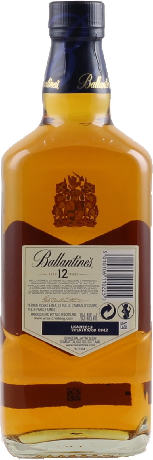 Ballantines 12 Jahre Blended Whisky günstig im Spirituo