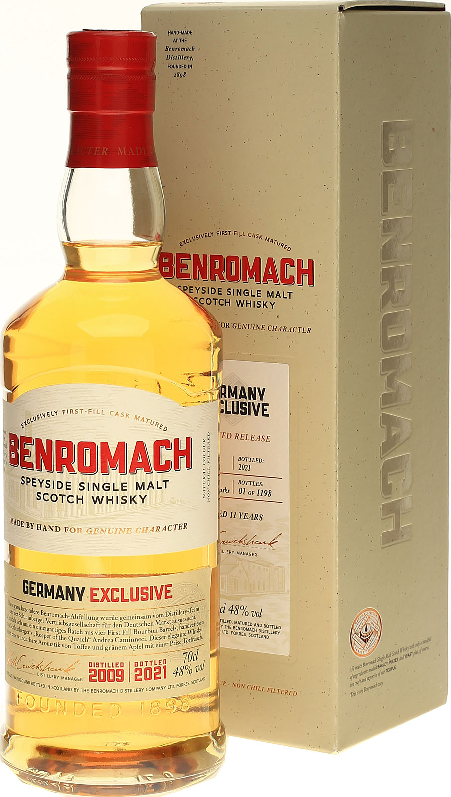 Benromach 2009 Germany Exclusive Batch günstig bei uns