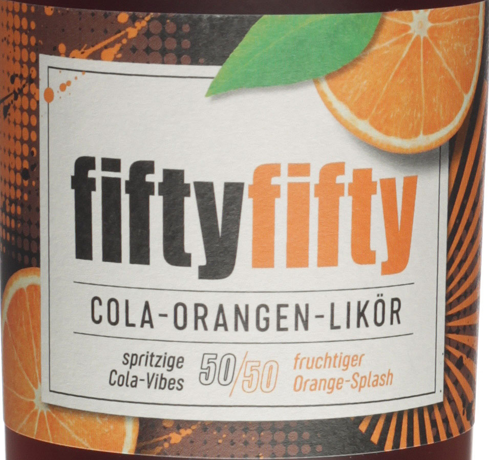 Birkenhof fiftyfifty Cola Orangen Likör im Shop kaufen.