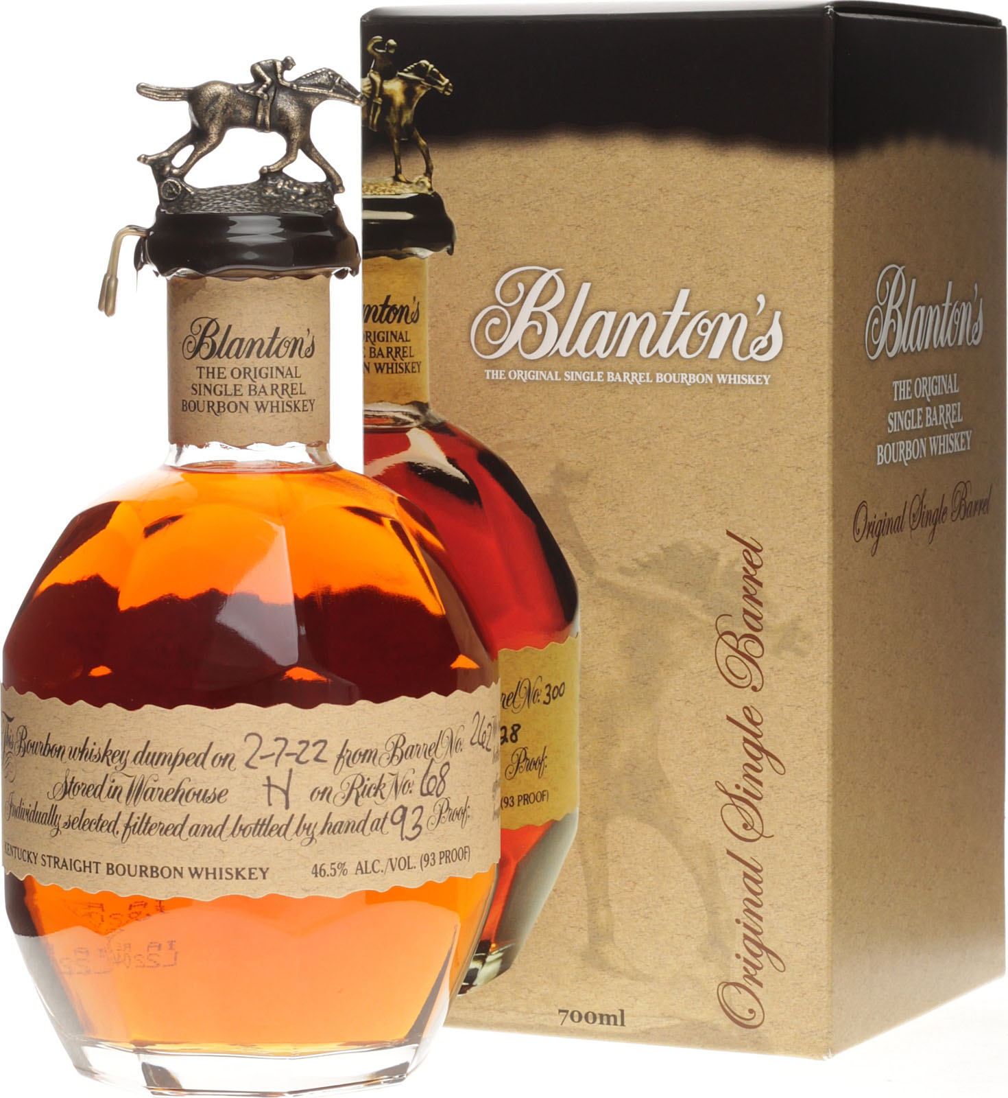 Blanton Original Single Barrel Whisky700ml 46,5%