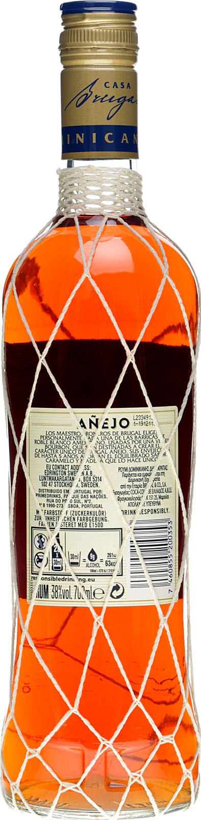 Brugal Anejo Rum aus der Dominikanischen Republik - Tol