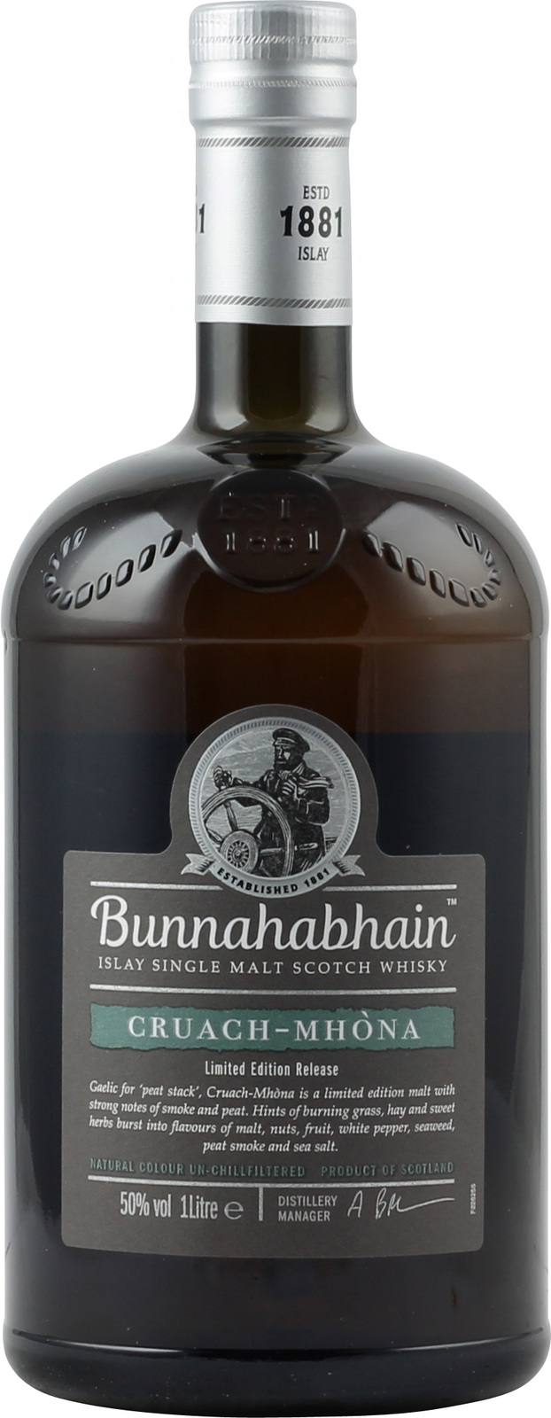 Bunnahabhain Cruach Mhona ist ein Islay Whisky
