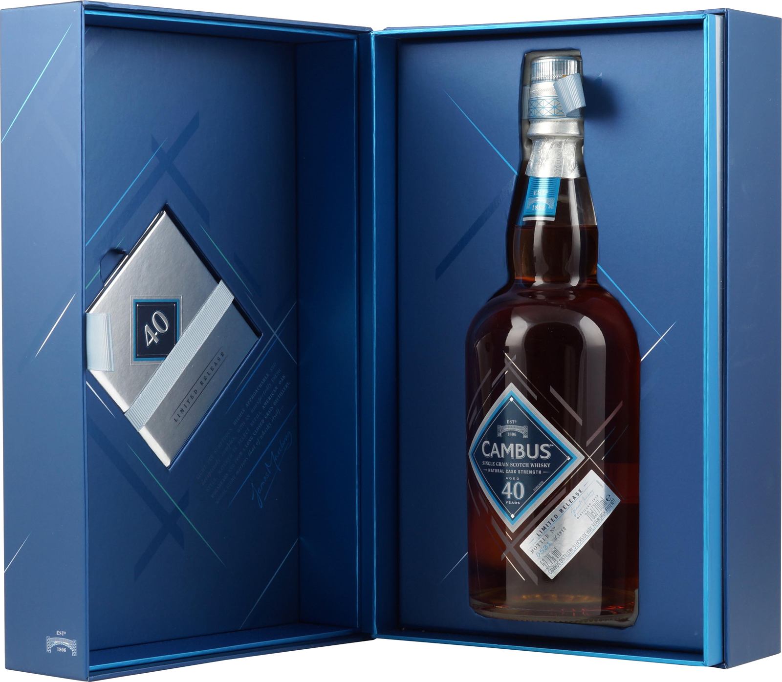 Cambus 40 Jahre 700ml 52,7% Vol. günstig im Shop kaufen