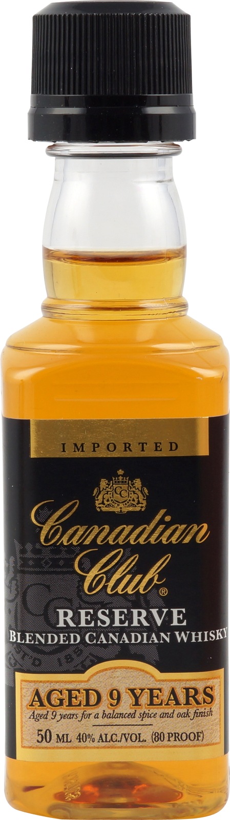 Canadian Club Reserve Miniatur mit 0,05 Liter und 40 %