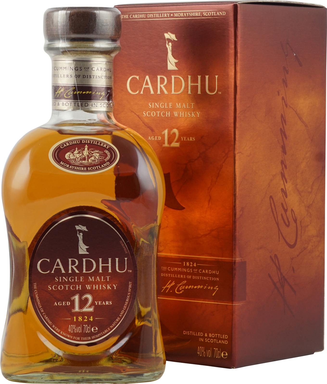 Cardhu 12 Jahre Single Malt Whisky aus der schottischen
