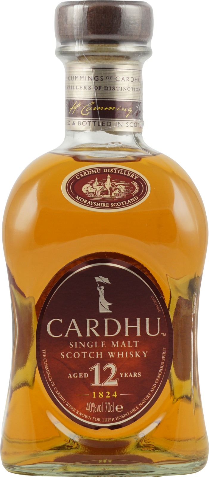 Cardhu 12 Jahre Single Malt Whisky aus der schottischen