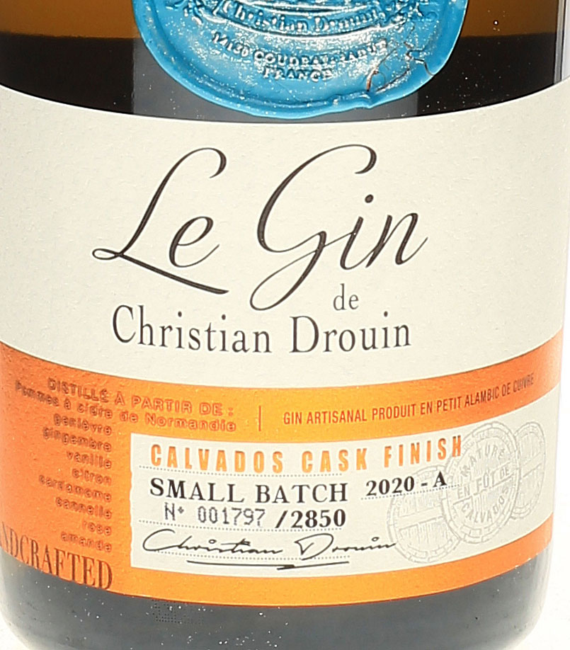 Christian Drouin Le Gin de Drouin Cask Finish bei uns i