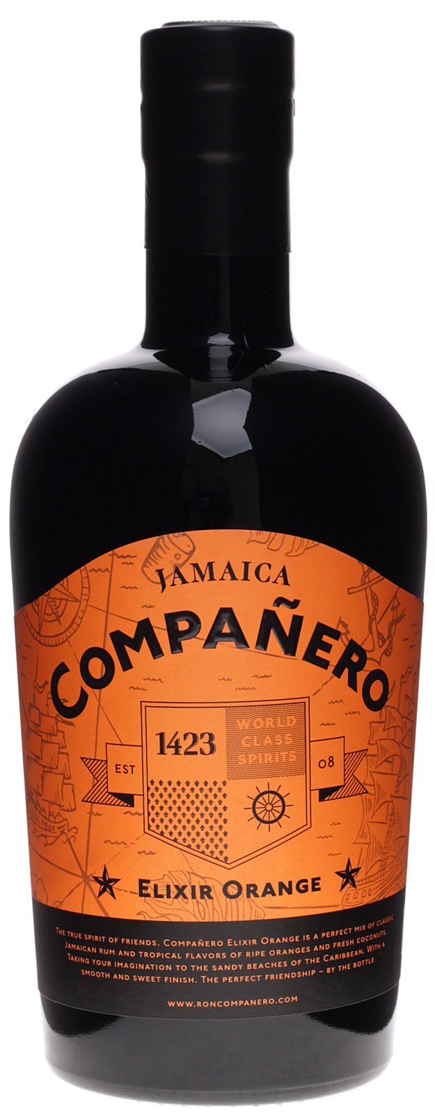 Companero Ron Elixir Orange 0,7 Liter 40 % Vol.