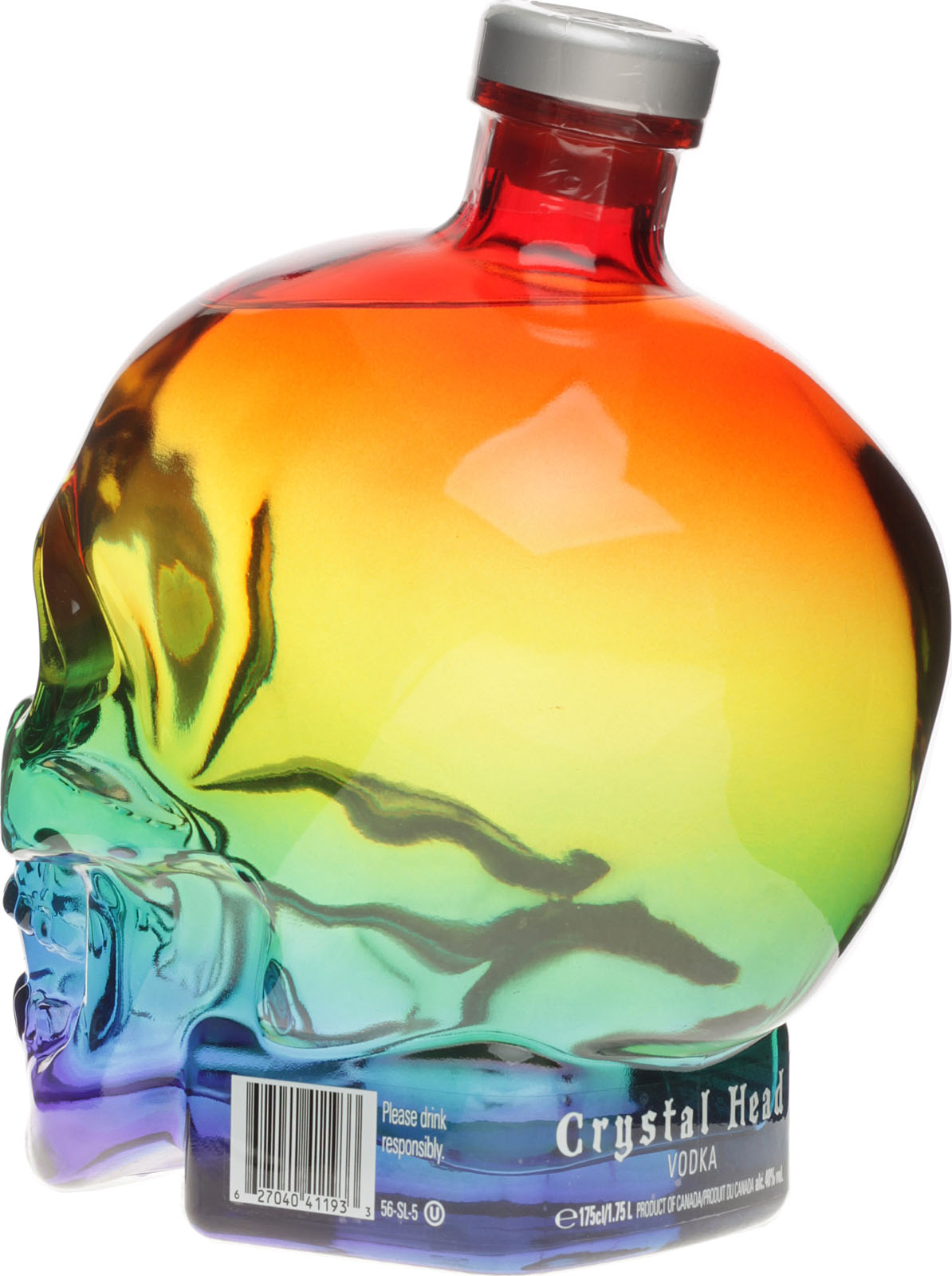 Crystal Head Pride Vodka, streng limitierte Sonderabfül