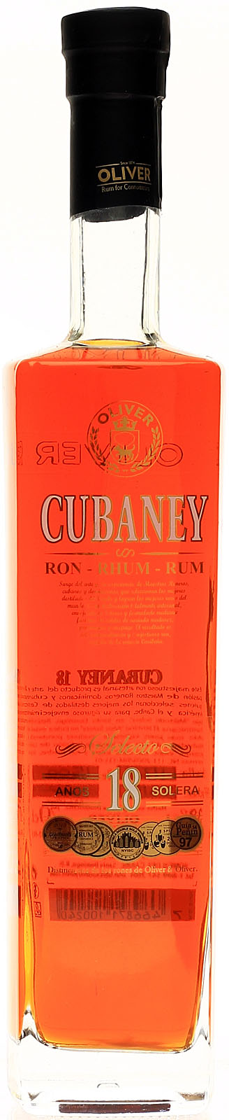 Cubaney 18 Anos Selecto mit 0,7 Liter - Rum aus der Dom