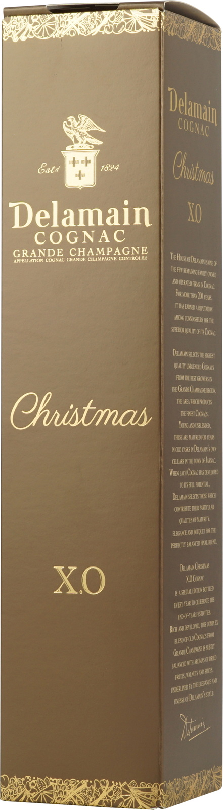 Delamain Christmas Cognac 0,5 Liter 40 % Vol.