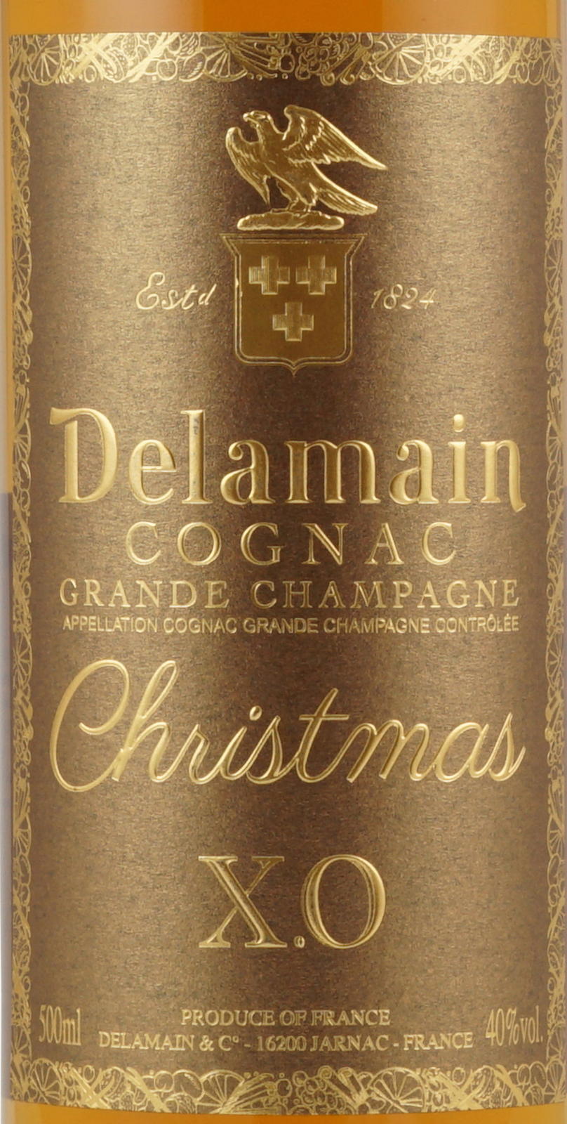Delamain Christmas Cognac 0,5 Liter 40 % Vol.