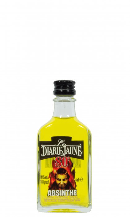 Diable Absinth Gelb als Miniatur hier im Shop