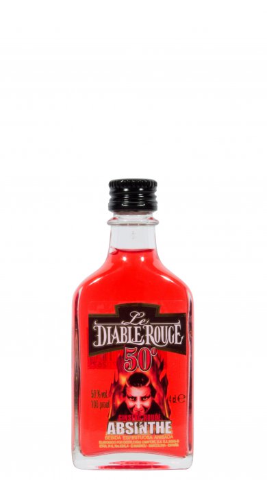 Diable Absinthe Rot als Miniatur mit 40 ml. und 50 % Vol. im Shop