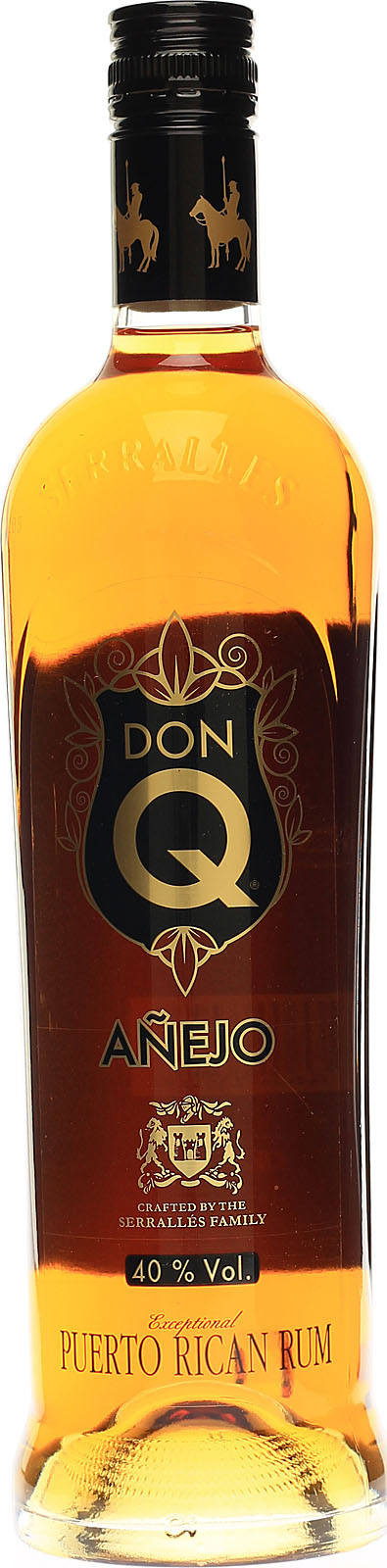 Don Q Añejo Rum mit 0,7 Liter und 40% Vol.