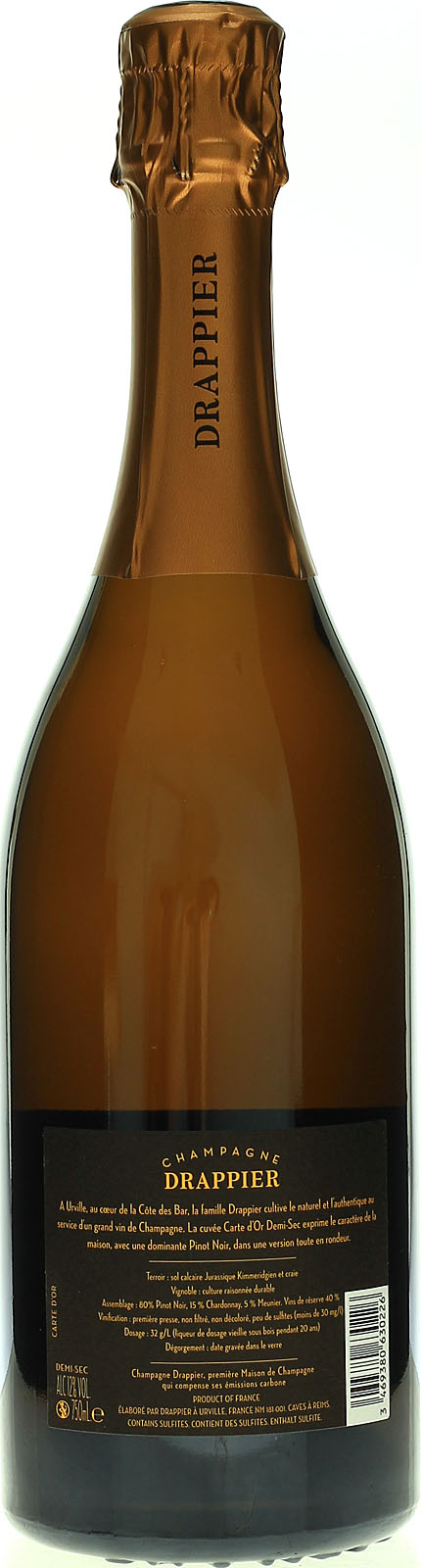 Drappier Demi Sec 0,75 - leicht süßlicher Champagner