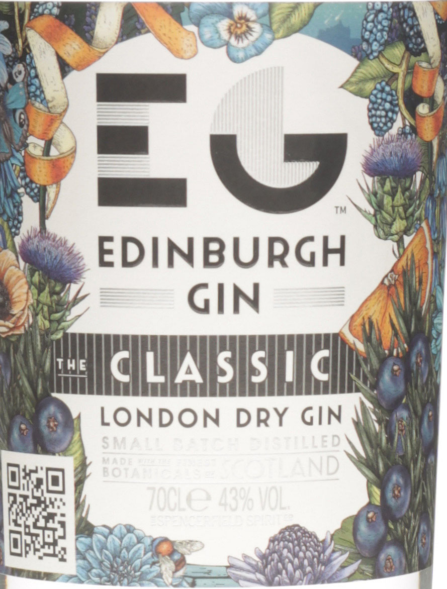 Edinburgh Gin SIP Awards Gold Medal Winner 2010 mit 700