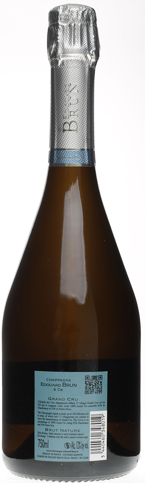 Edouard Brun Champagner Brut Nature Grand Cru hier