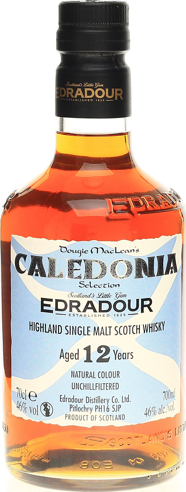 Edradour 12 Jahre Caledonia Selection Geschenkset mit