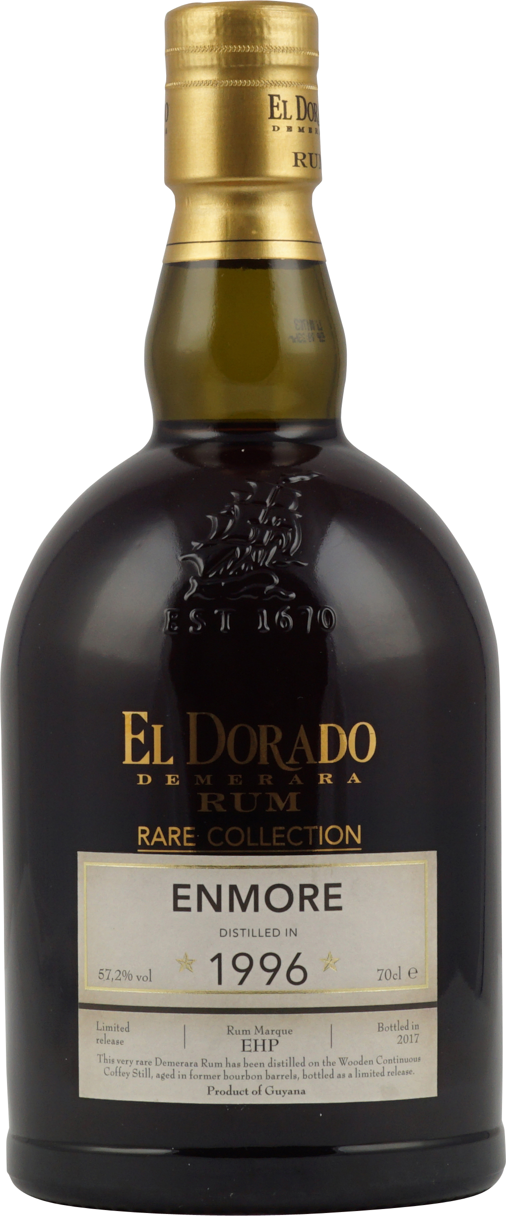 El Dorado Enmore Rum von 1996 im Guyana Rum Online Shop