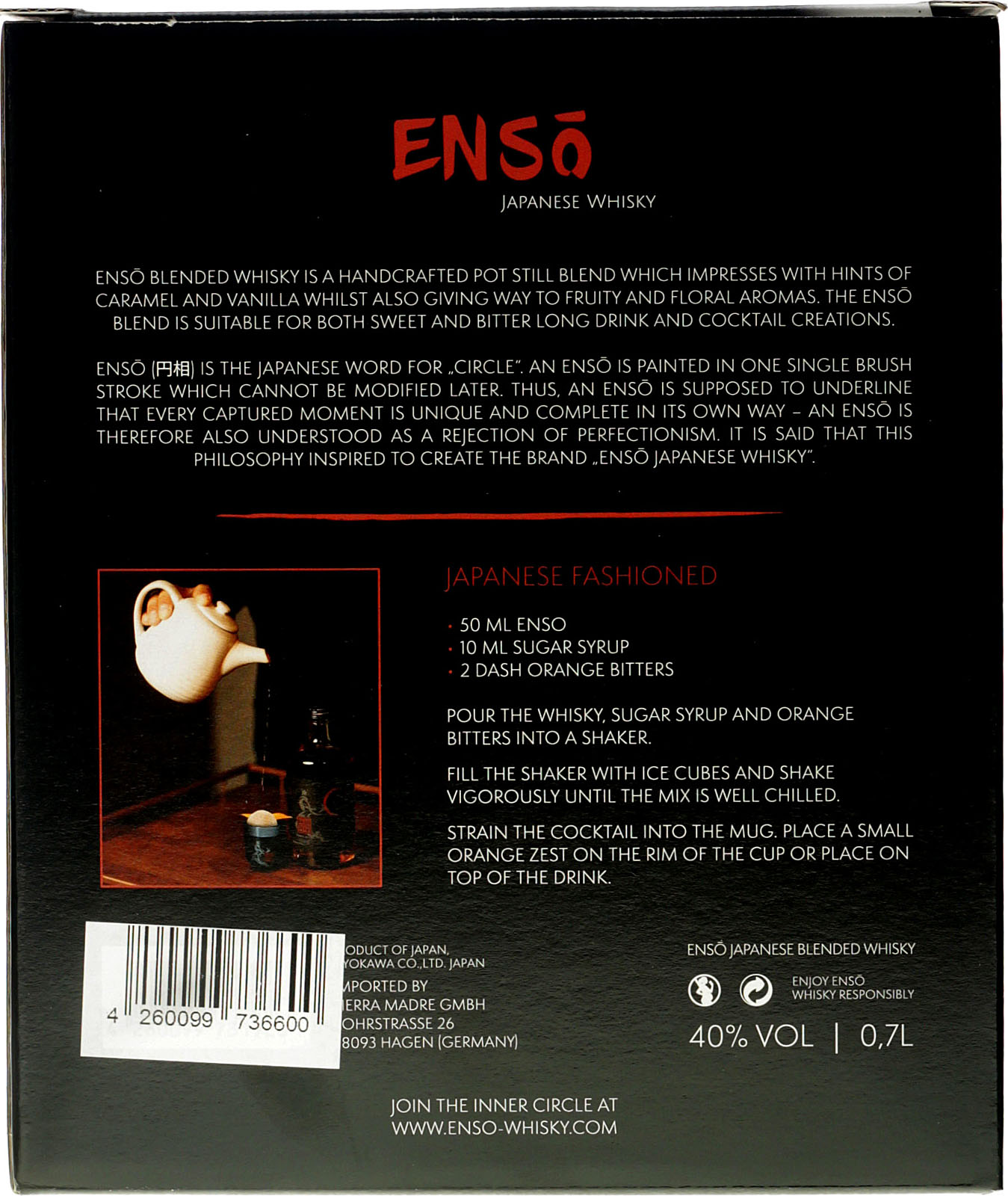 Enso Japanese Whisky Geschenkbox hier kaufen