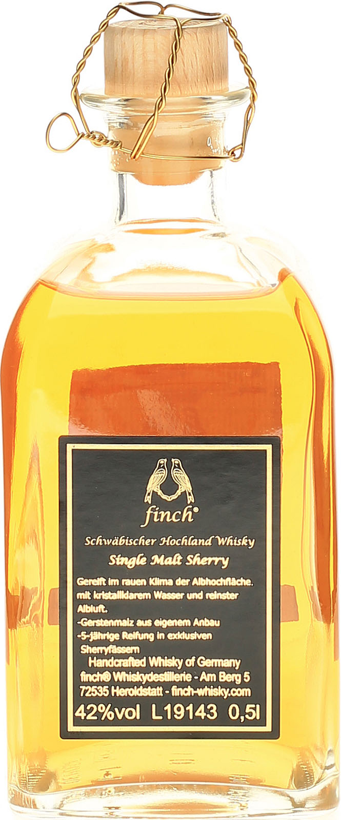 Finch Fine Selection Single Malt Whisky Sherry mit 42 % hier kaufen