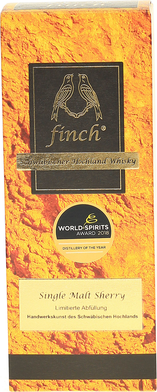 Finch Fine Selection Single Malt Whisky Sherry mit 42 %