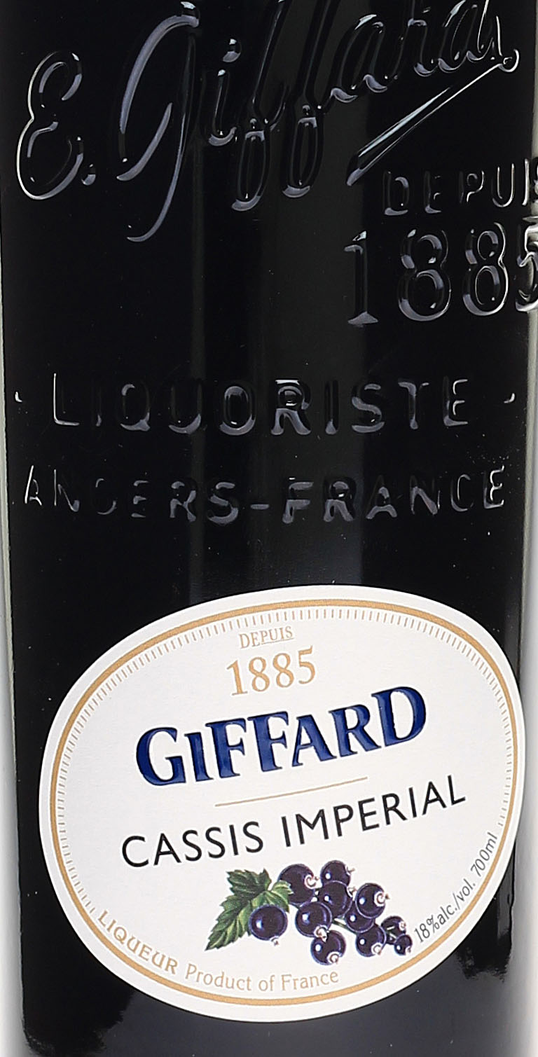 Giffard Crème de Cassis Impérial - schwarze Johannisbee