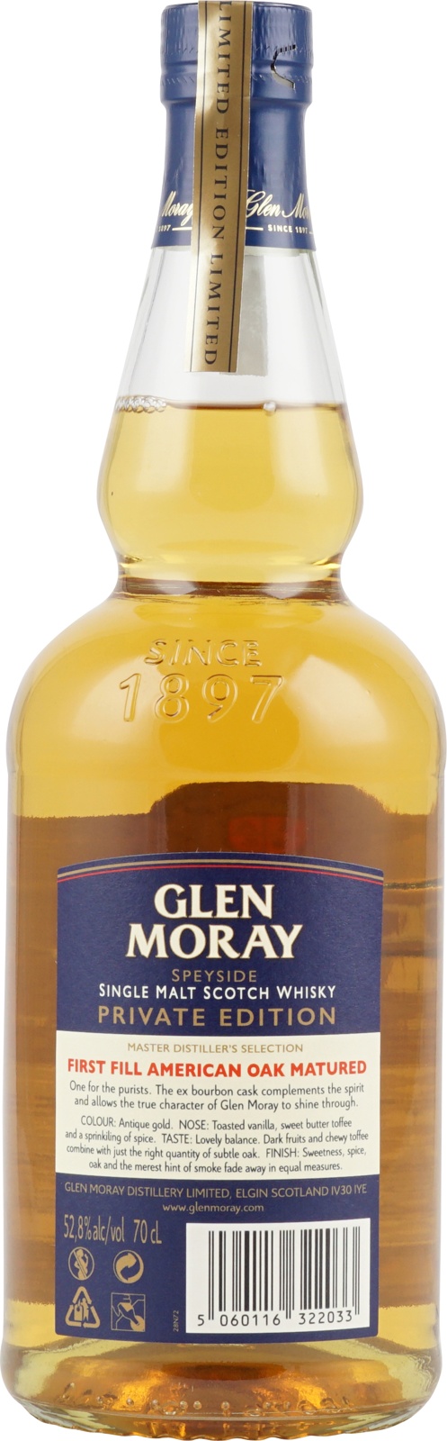 Glen Moray Master Distillers Selection Private Cask