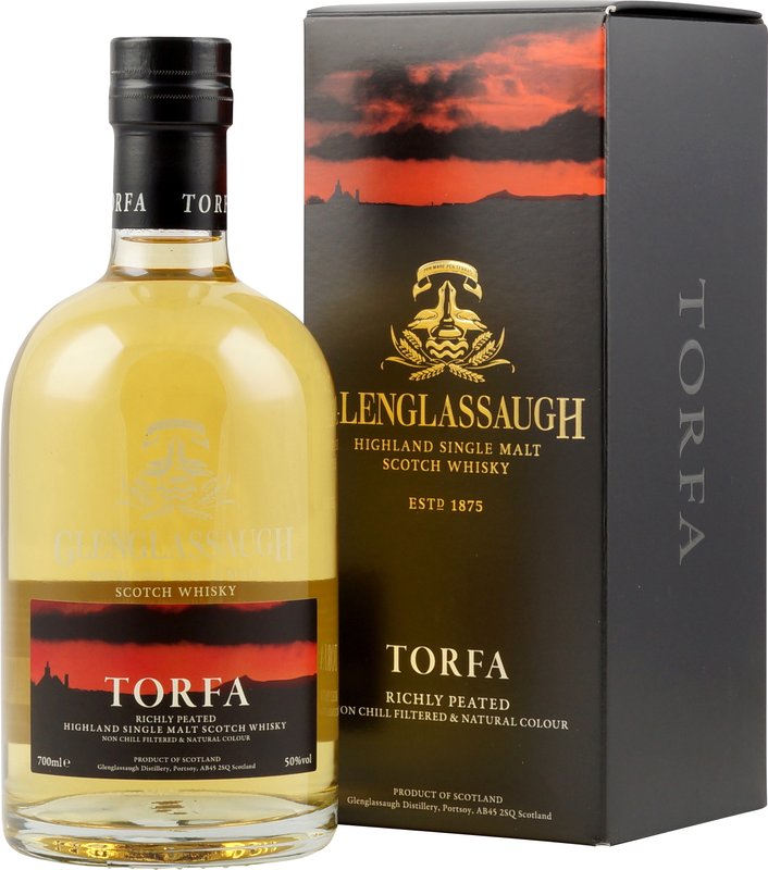 Glenglassaugh Torfa Highland Whisky Peated mit 0,7l