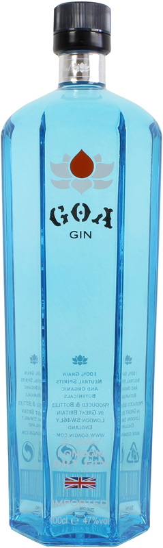 Goa Gin aus London in England in der großen 1,0-Liter-F